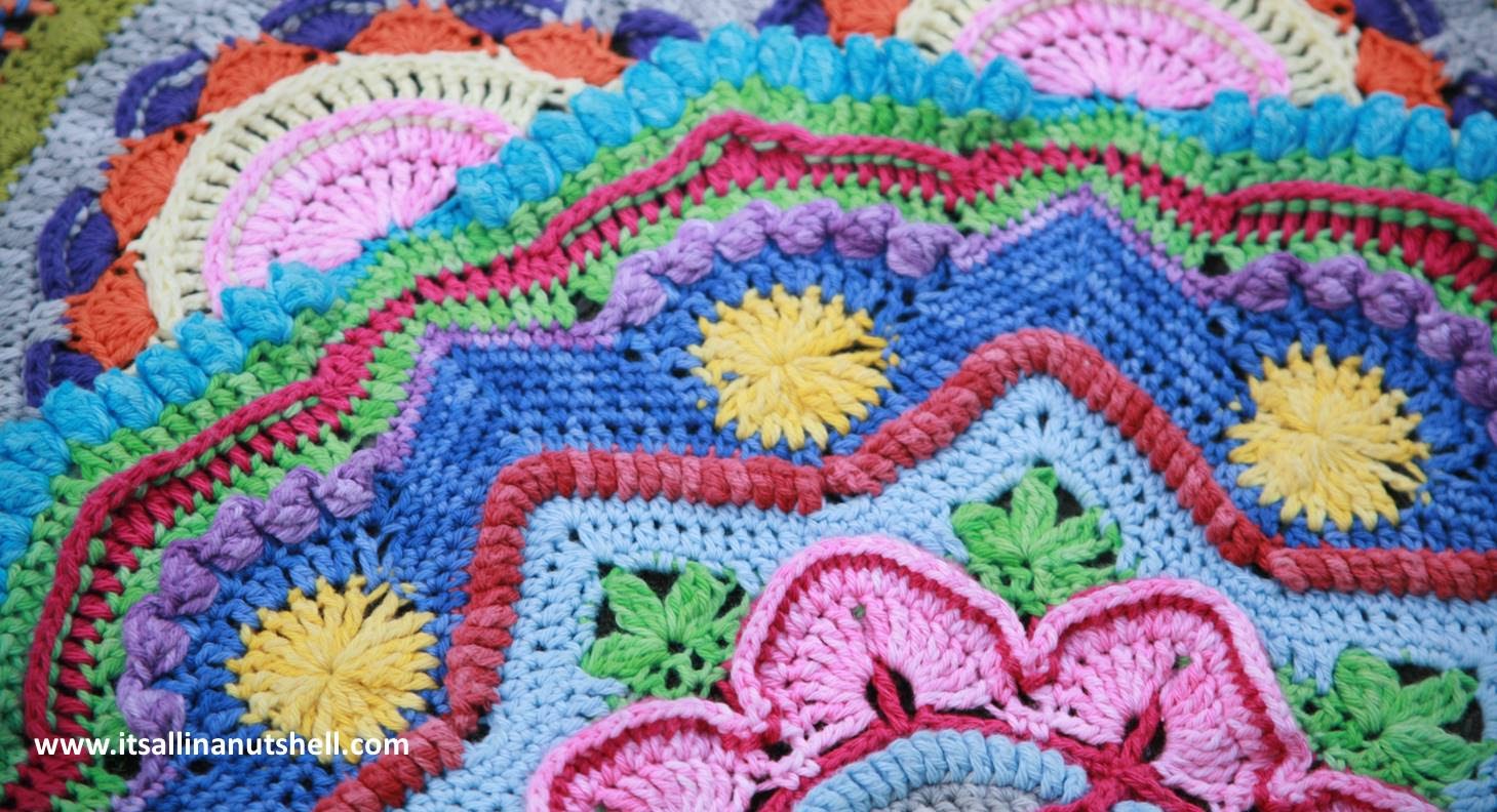 Mandala Madness completed – 12 – It's all in a Nutshell Crochet