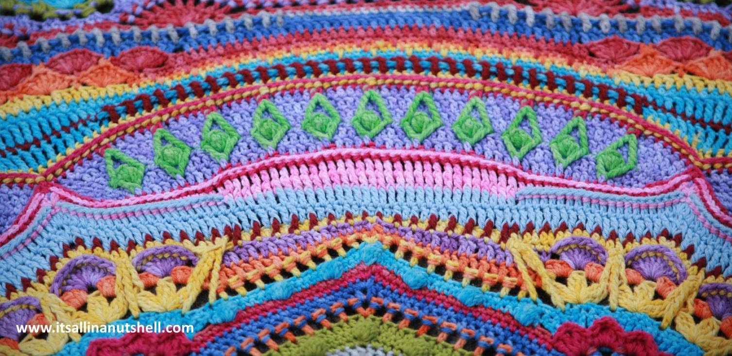 Mandala Madness completed – 9 – It's all in a Nutshell Crochet
