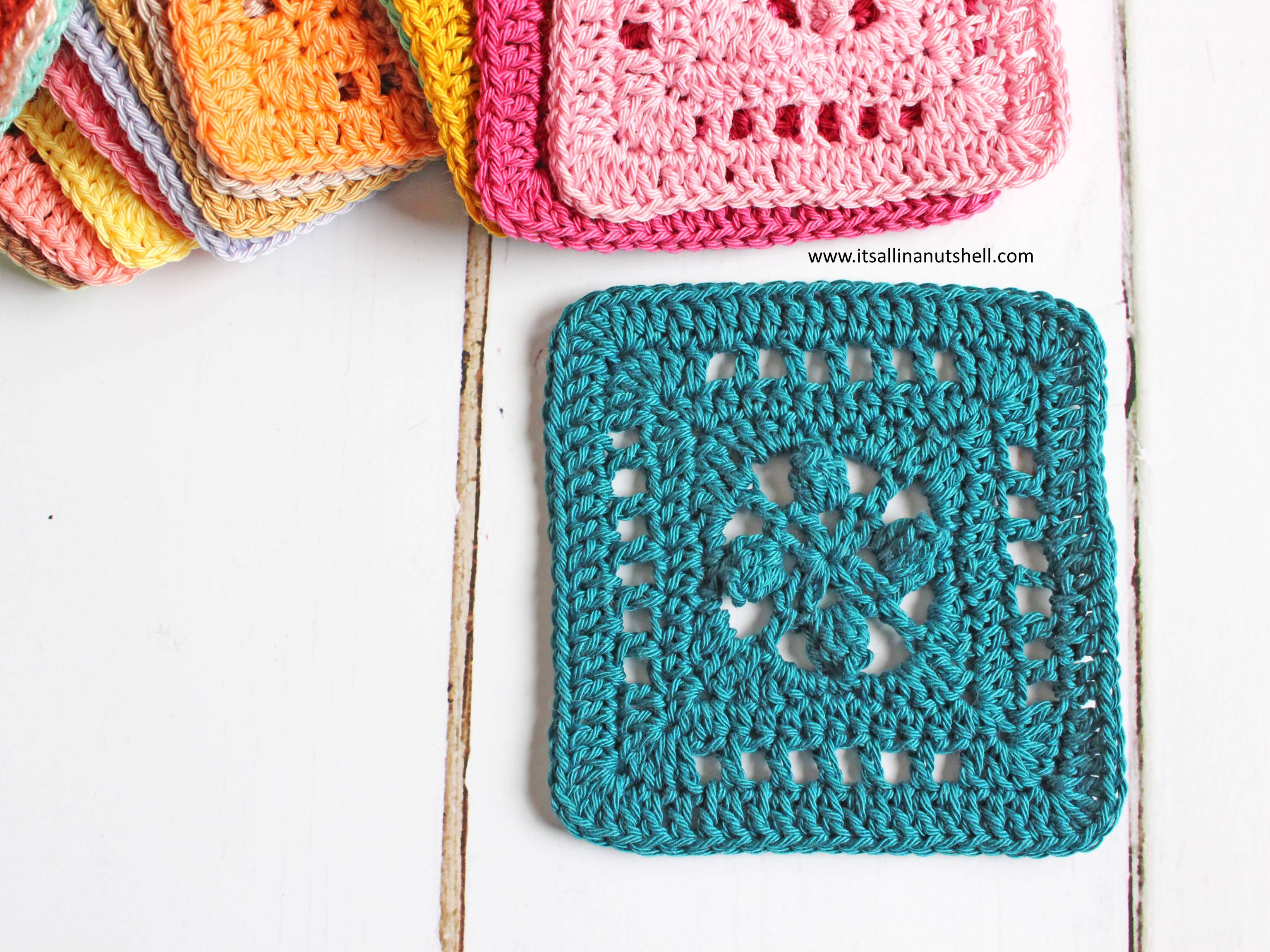Button Blanket – Free Crochet Pattern – It's all in a Nutshell Crochet