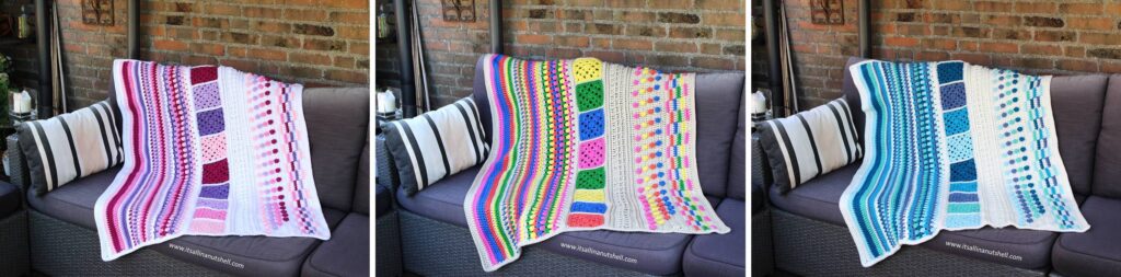 Attach new yarn mid row – It's all in a Nutshell Crochet