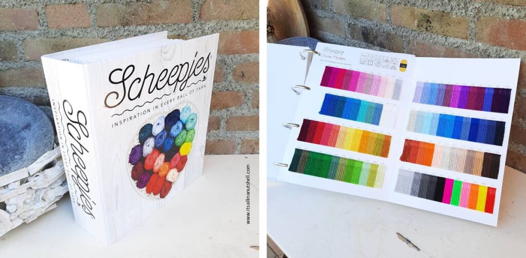 Keeping track of yarn colors – It's all in a Nutshell Crochet