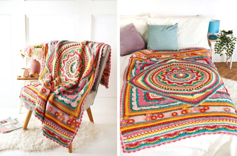 enigma blanket free crochet pattern