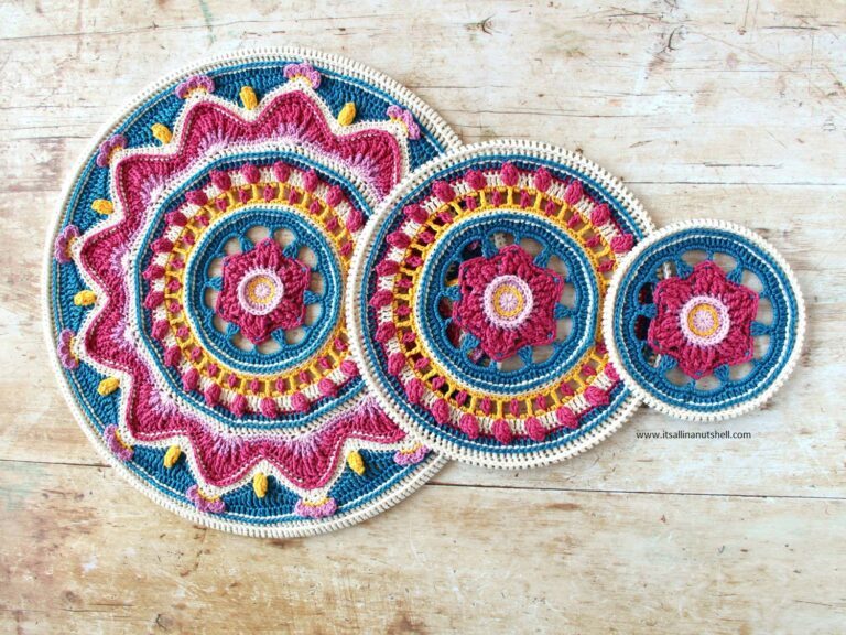 Enigma Mandalas Part 2 – Free Crochet Pattern – It's all in a Nutshell ...