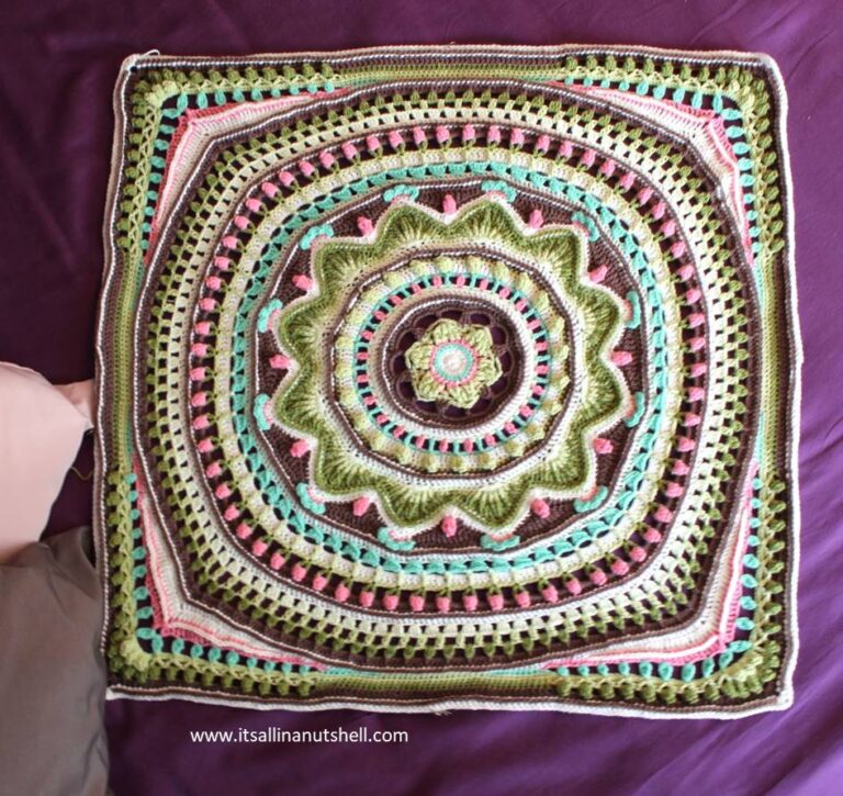 Enigma Blanket Part 4 – Free Crochet Pattern – It's all in a Nutshell ...