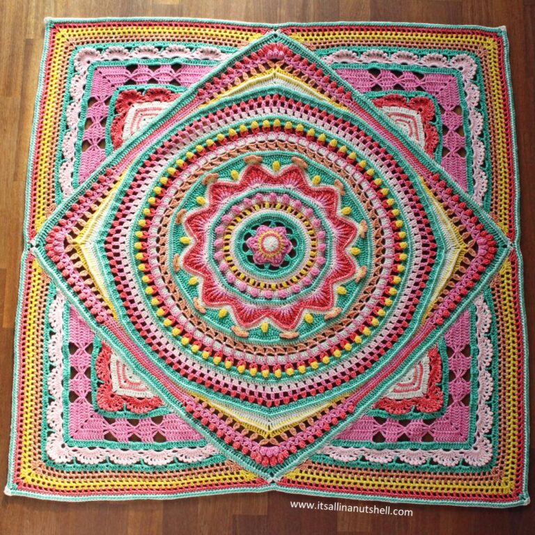 Enigma Blanket Part 7 – Free Crochet Pattern – It's all in a Nutshell ...