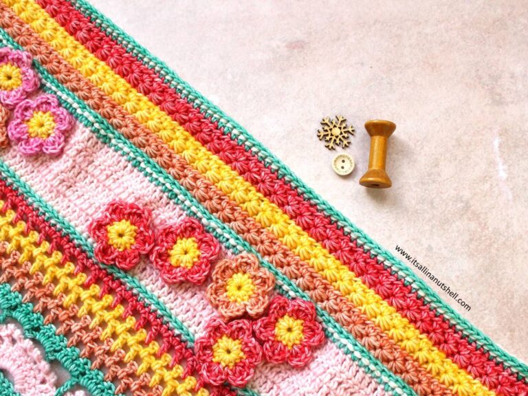 Enigma Blanket Part 9 – Free Crochet Pattern – It's all in a Nutshell ...