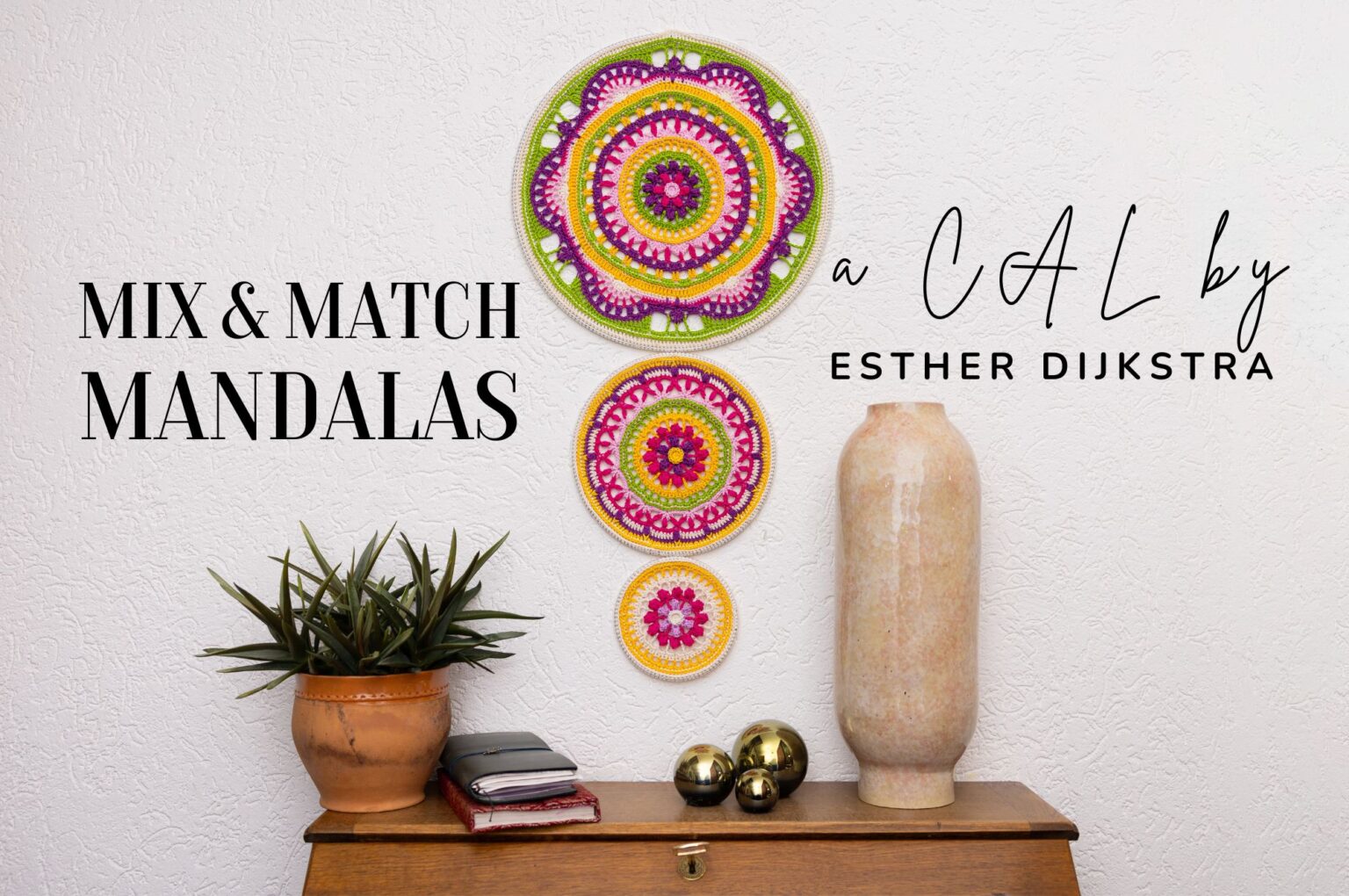 Mix and Match Mandalas CAL – It's all in a Nutshell Crochet