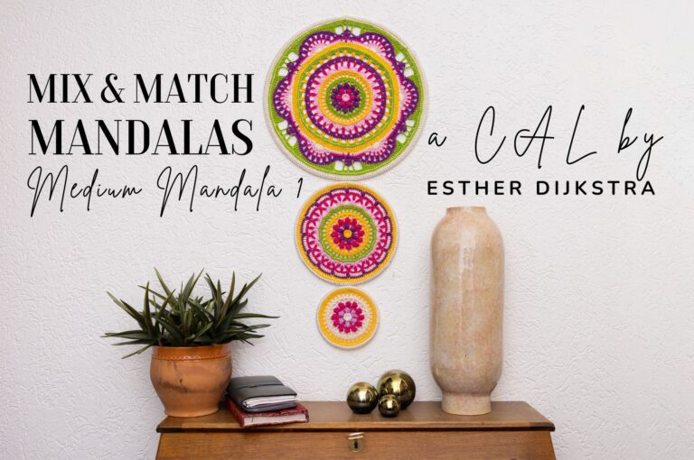 Mix and Match Mandalas CAL – Medium Mandala I – It's all in a Nutshell ...
