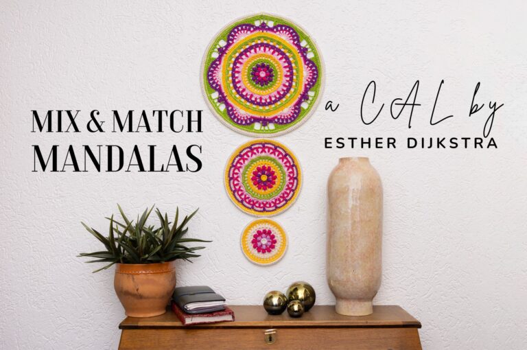 Mix and Match Mandalas CAL – It's all in a Nutshell Crochet