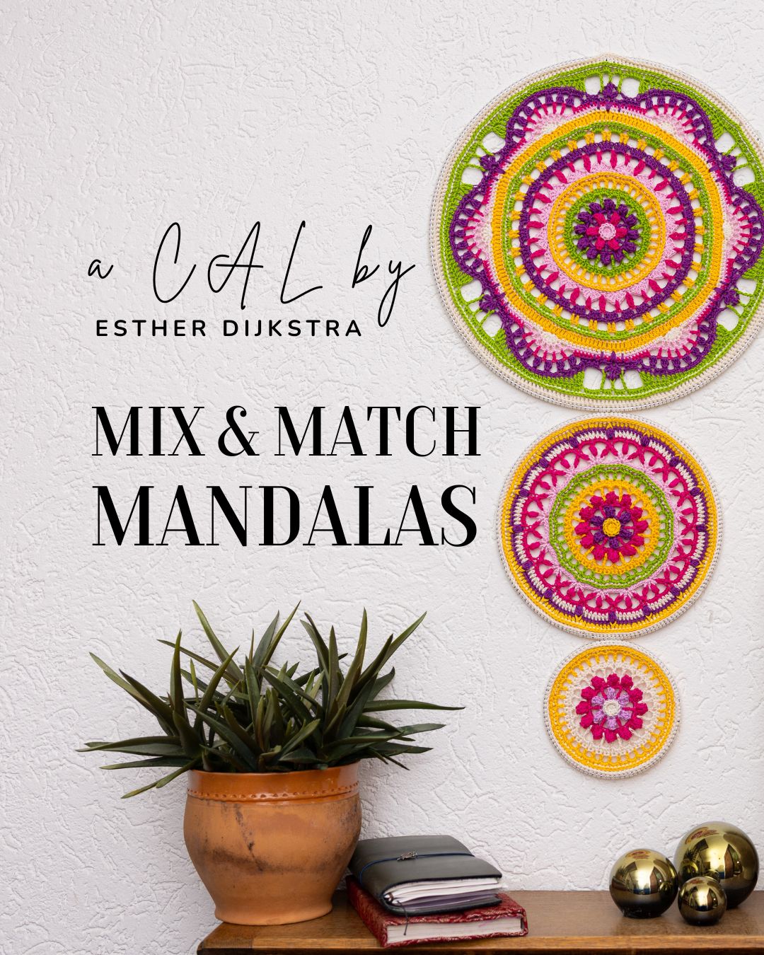 Mix and Match Mandalas CAL – It's all in a Nutshell Crochet