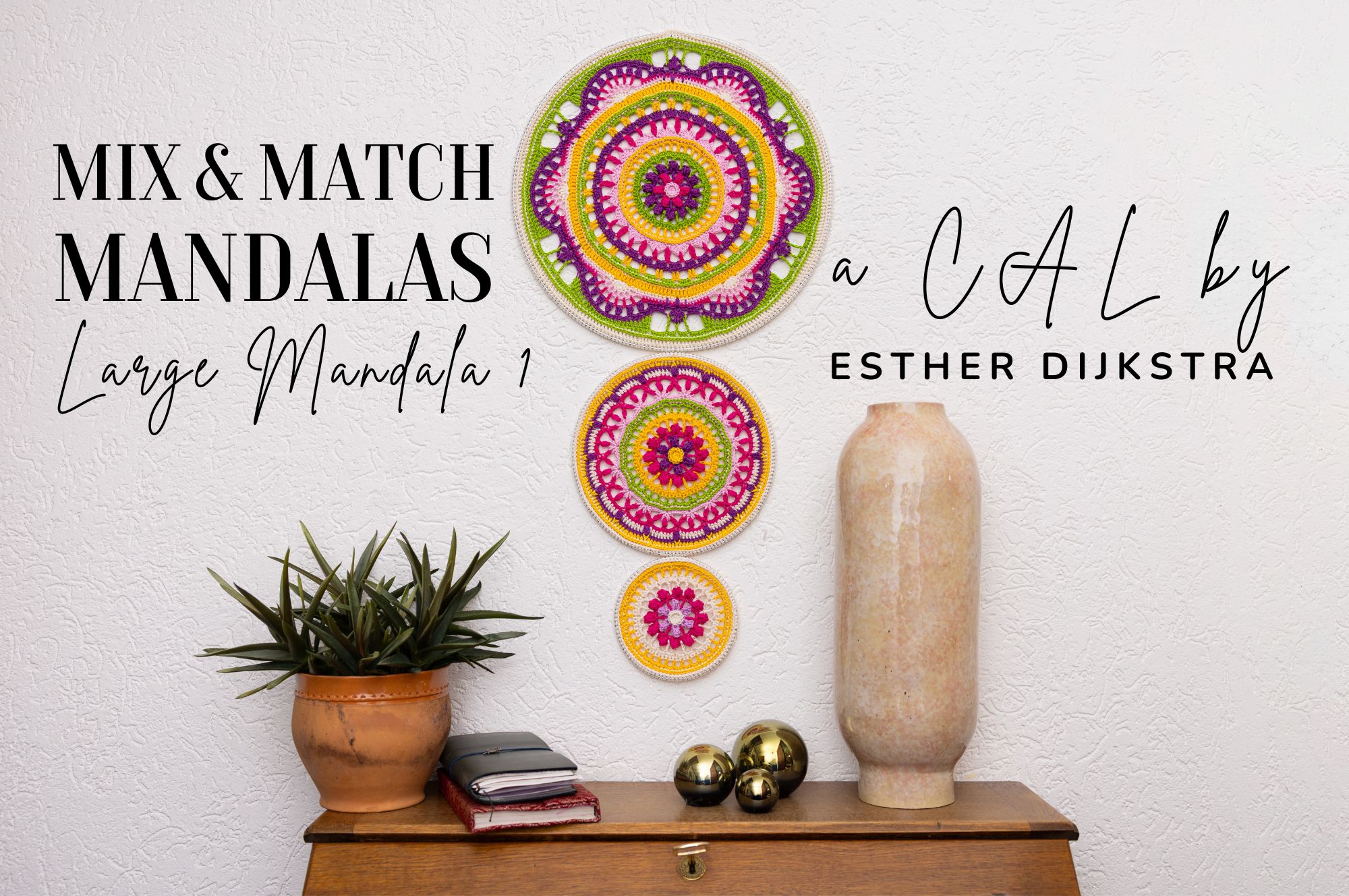 Mix and Match Mandalas CAL – Large Mandala I – It's all in a Nutshell ...