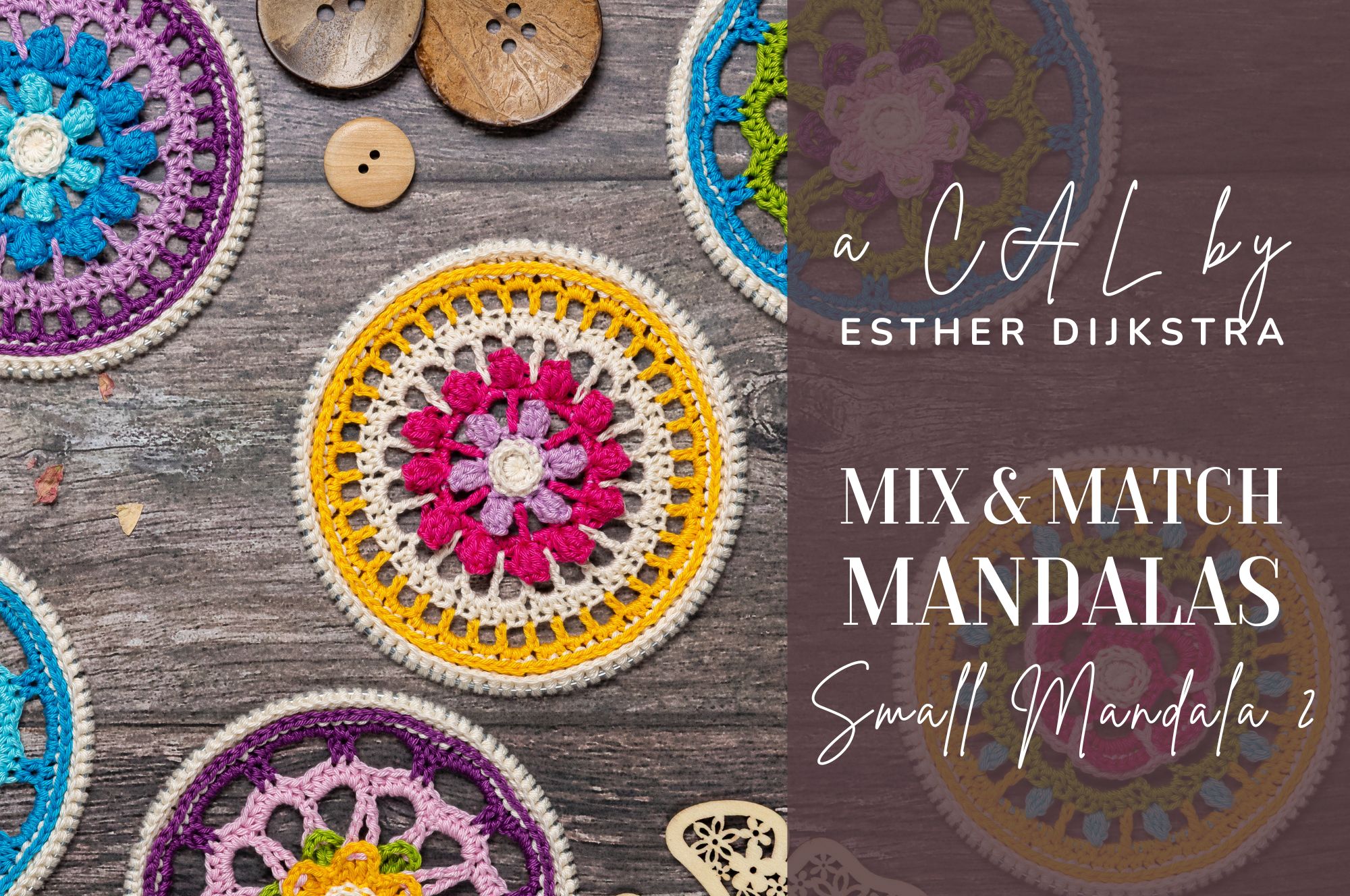 Mix and Match Mandalas CAL – Small Mandala II – It's all in a Nutshell ...